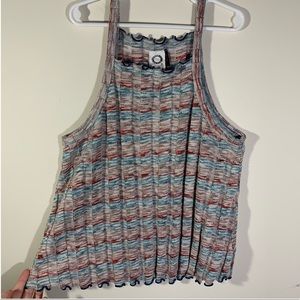 Anthropologie | Tops | Anthro Akemi Kin High Neck Cropped Tank Top ...